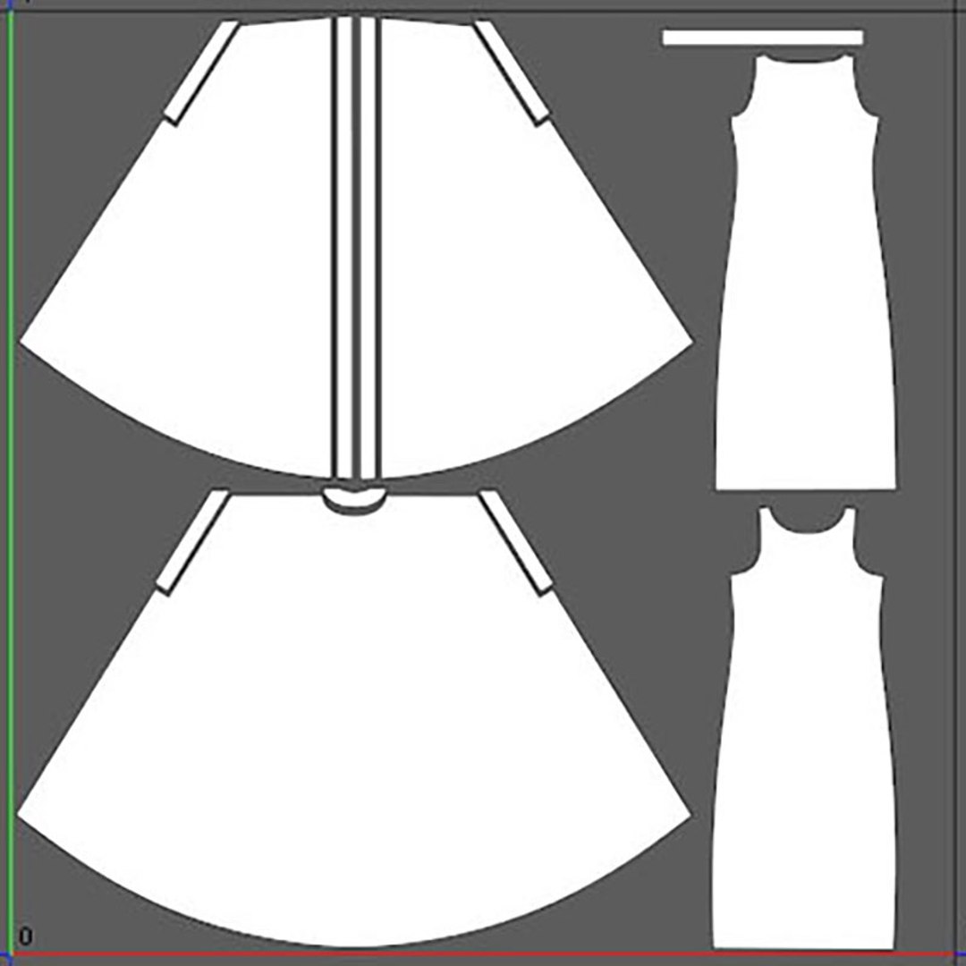 3D 7 Arabic Female Clothes Model - TurboSquid 2339365
