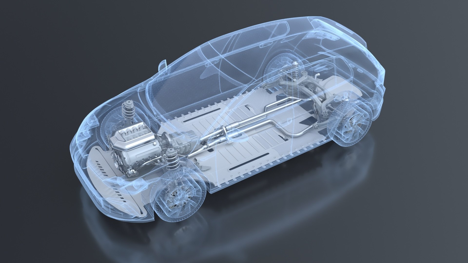 3D Technology Oriented Car 3D Model Model - TurboSquid 2247786