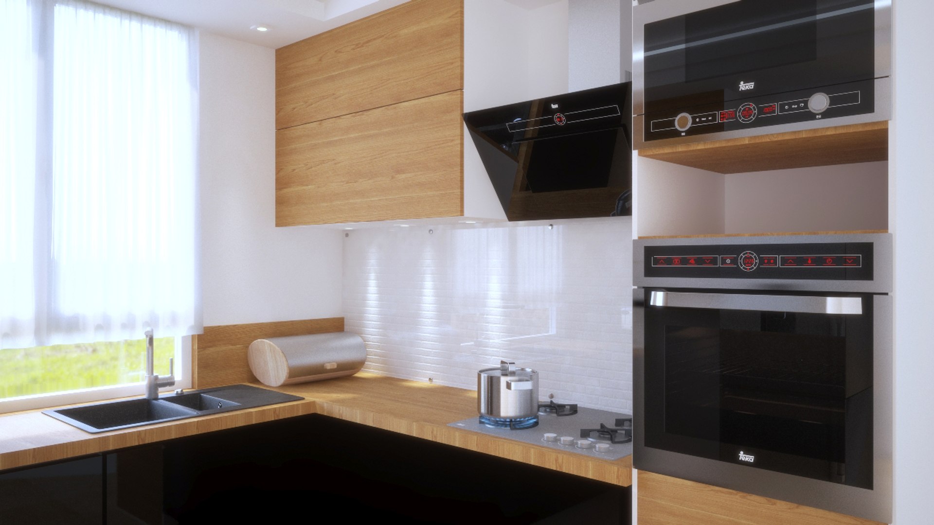 kitchen set 3d max
