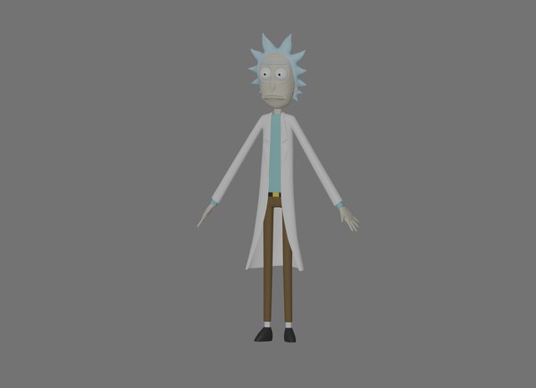 modelo 3d Rick Sanchez - TurboSquid 2045105
