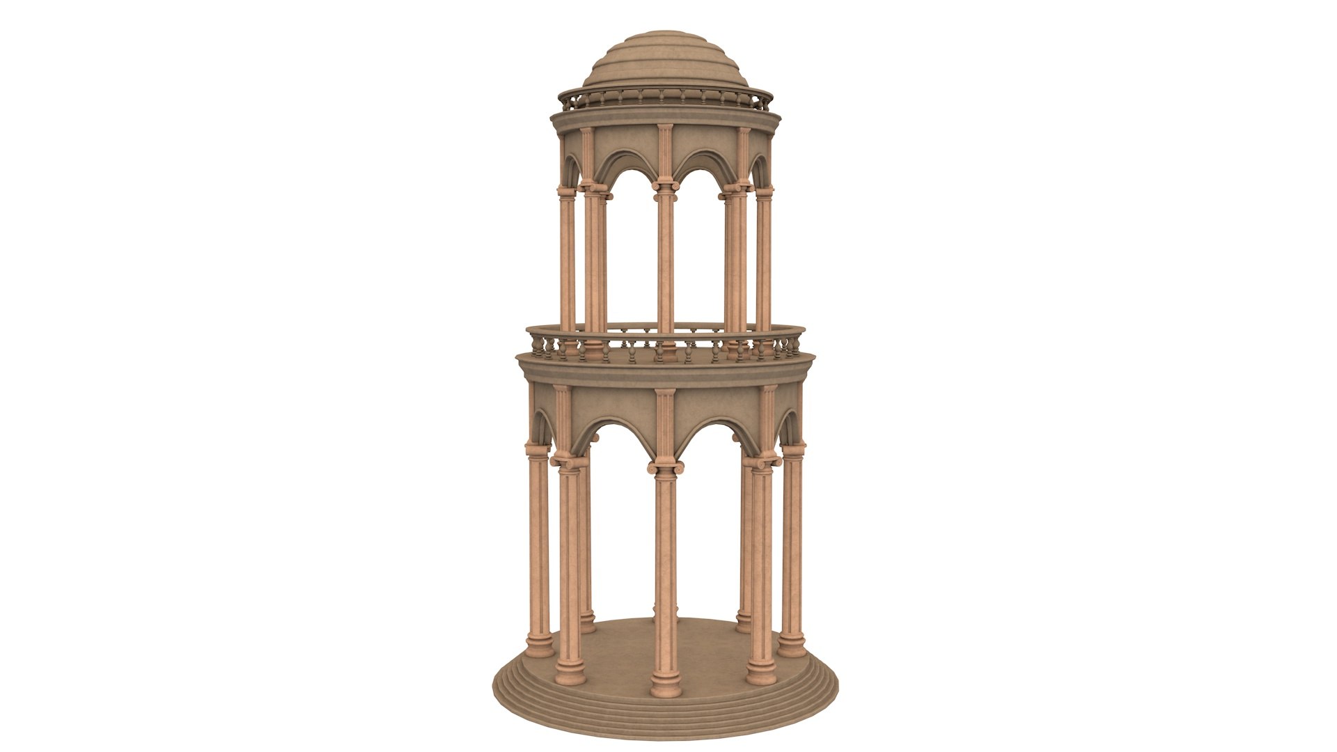 3D Model Rotunda Collection - TurboSquid 2009769