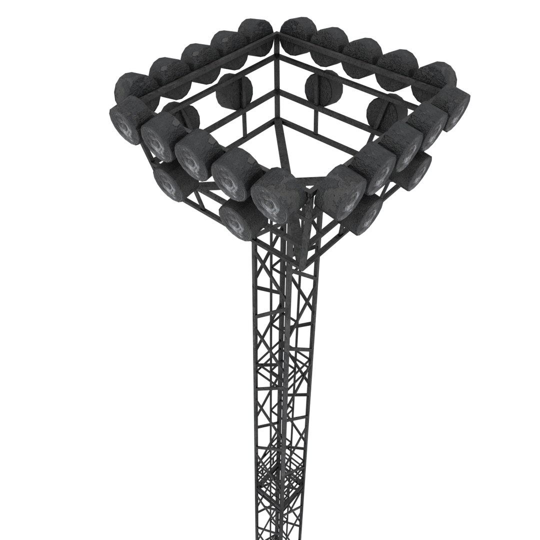 Free Projector Mast 3d Model