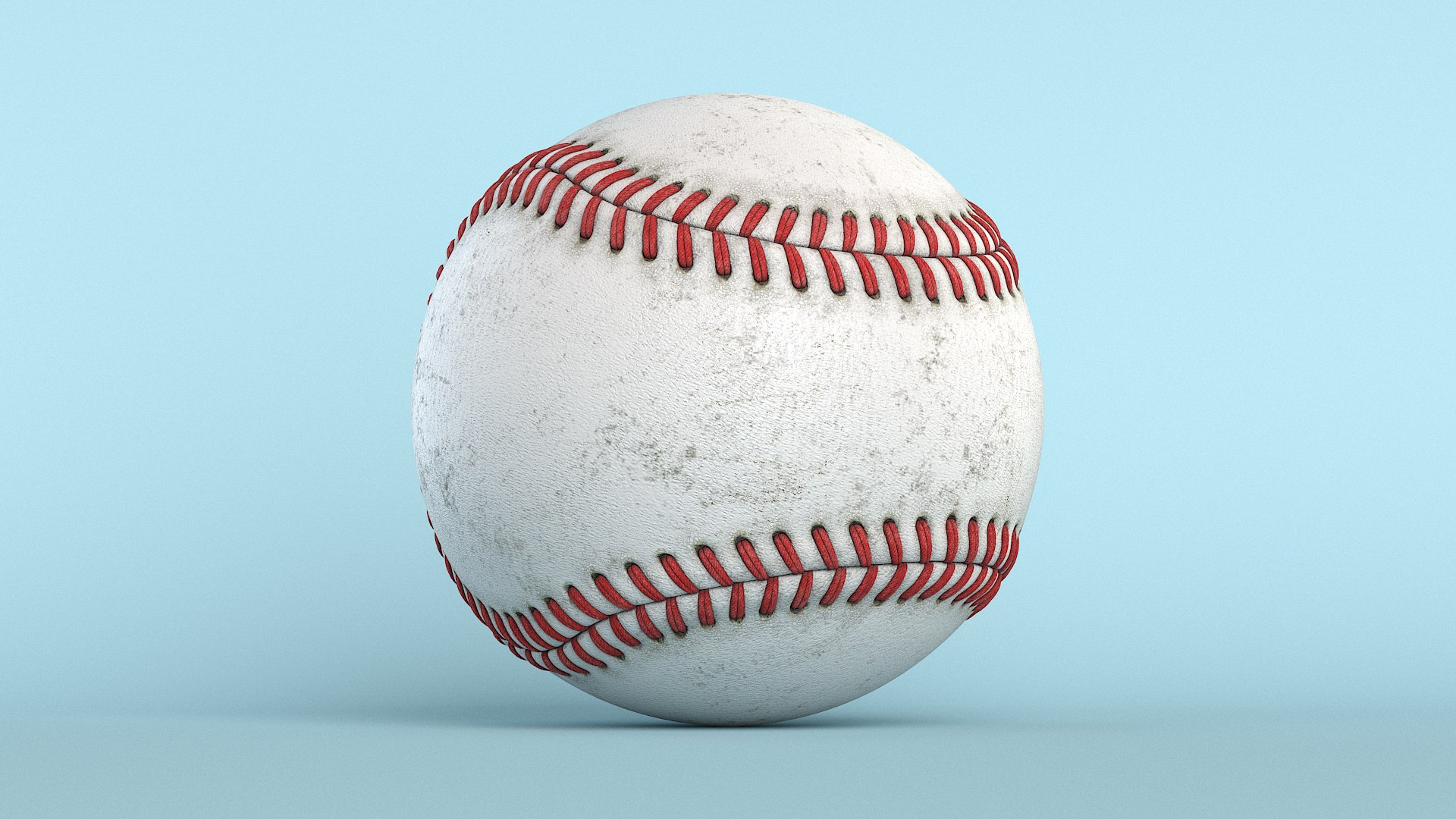 Dirty Baseball Ball 3D - TurboSquid 1993139