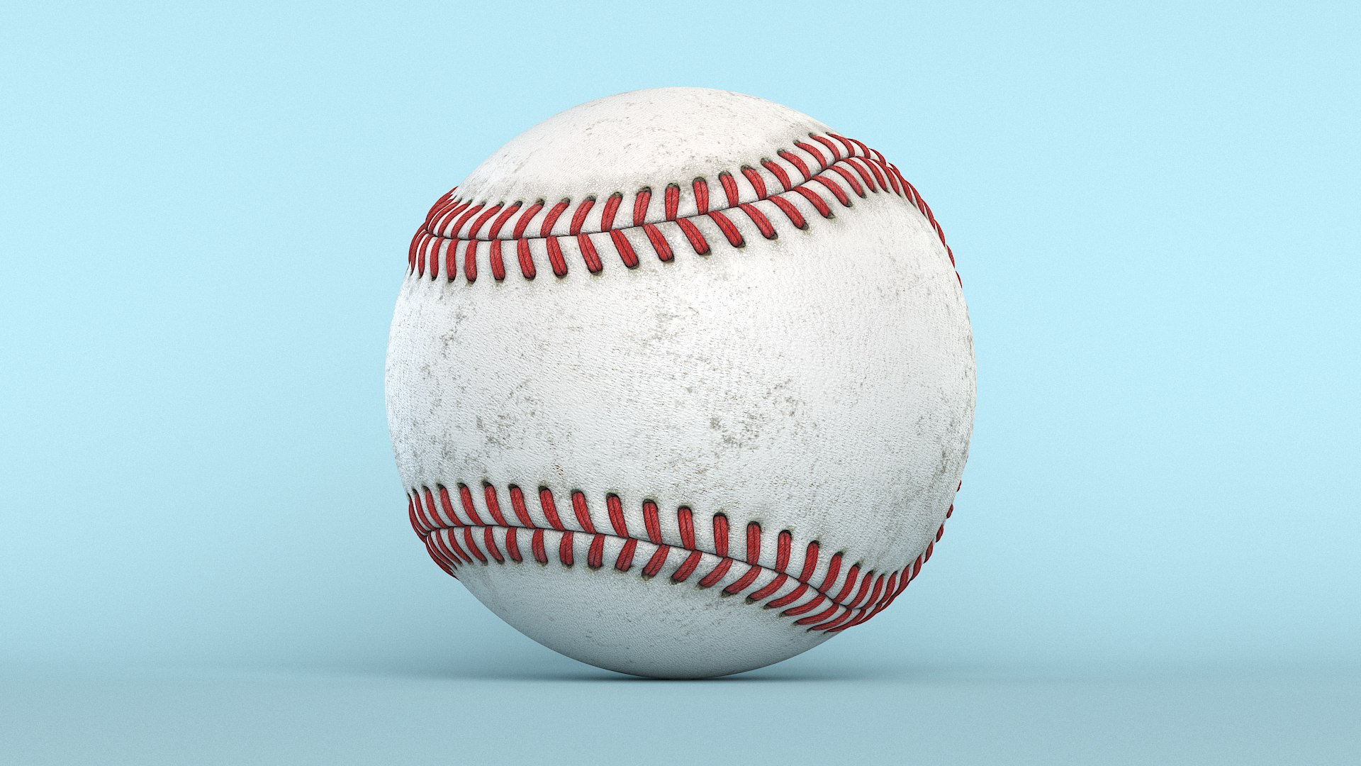 Dirty Baseball Ball 3D - TurboSquid 1993139