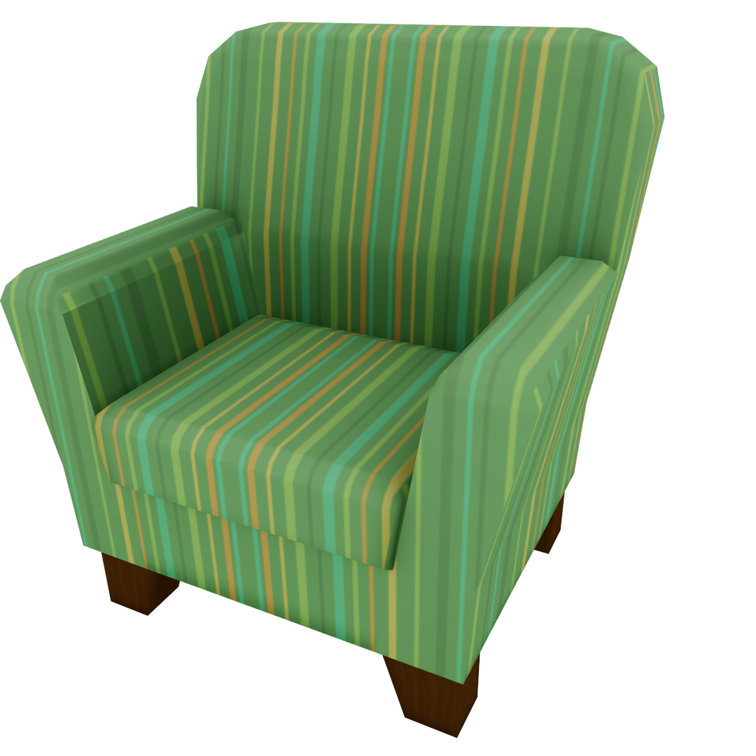 modelo 3d Sillón de dibujos animados gratis - TurboSquid 969463
