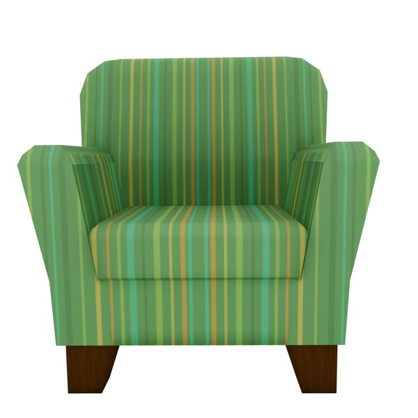 modelo 3d Sillón de dibujos animados gratis - TurboSquid 969463