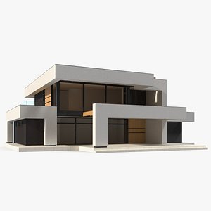 3d Model House Brownstone