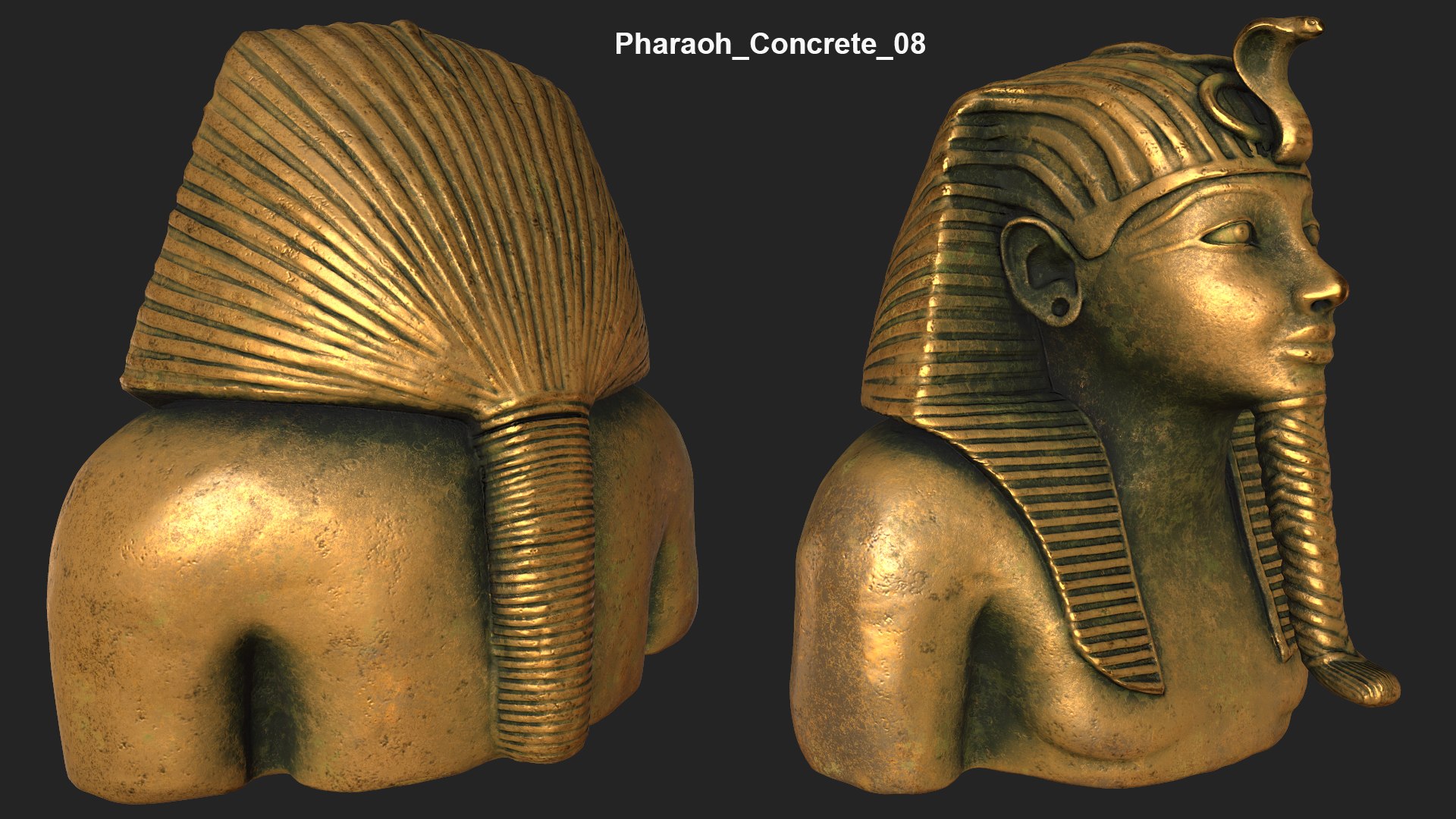 3D Pharaoh 06 - TurboSquid 2013995