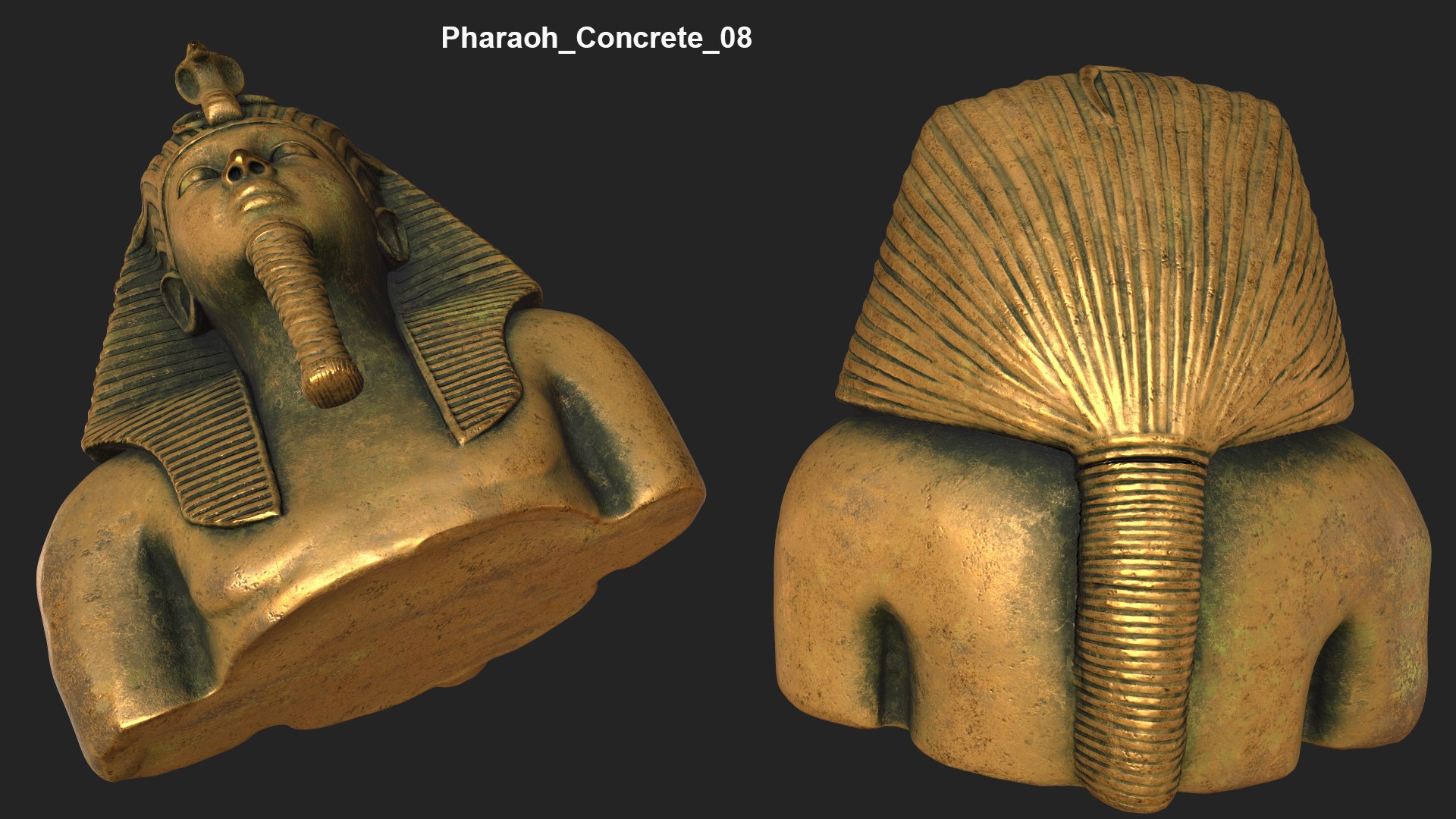 3D Pharaoh 06 - TurboSquid 2013995