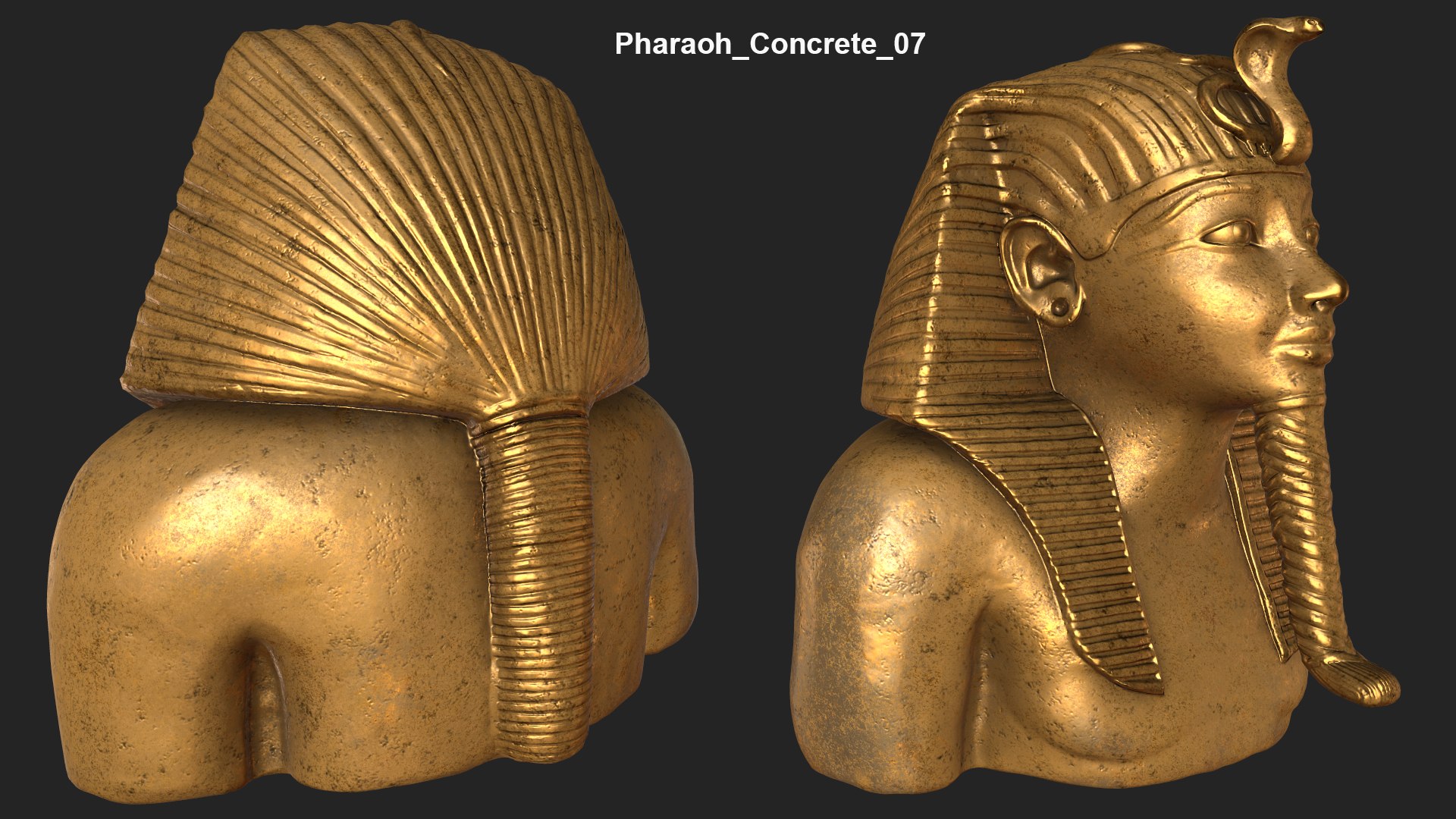 3D Pharaoh 06 - TurboSquid 2013995