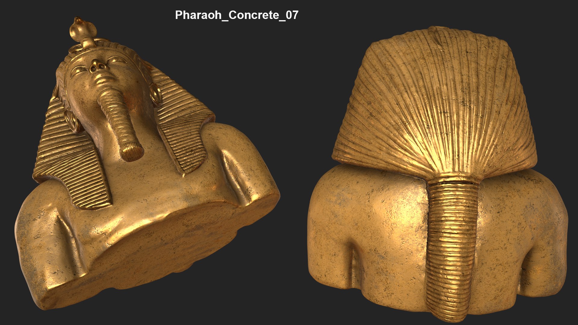 3D Pharaoh 06 - TurboSquid 2013995