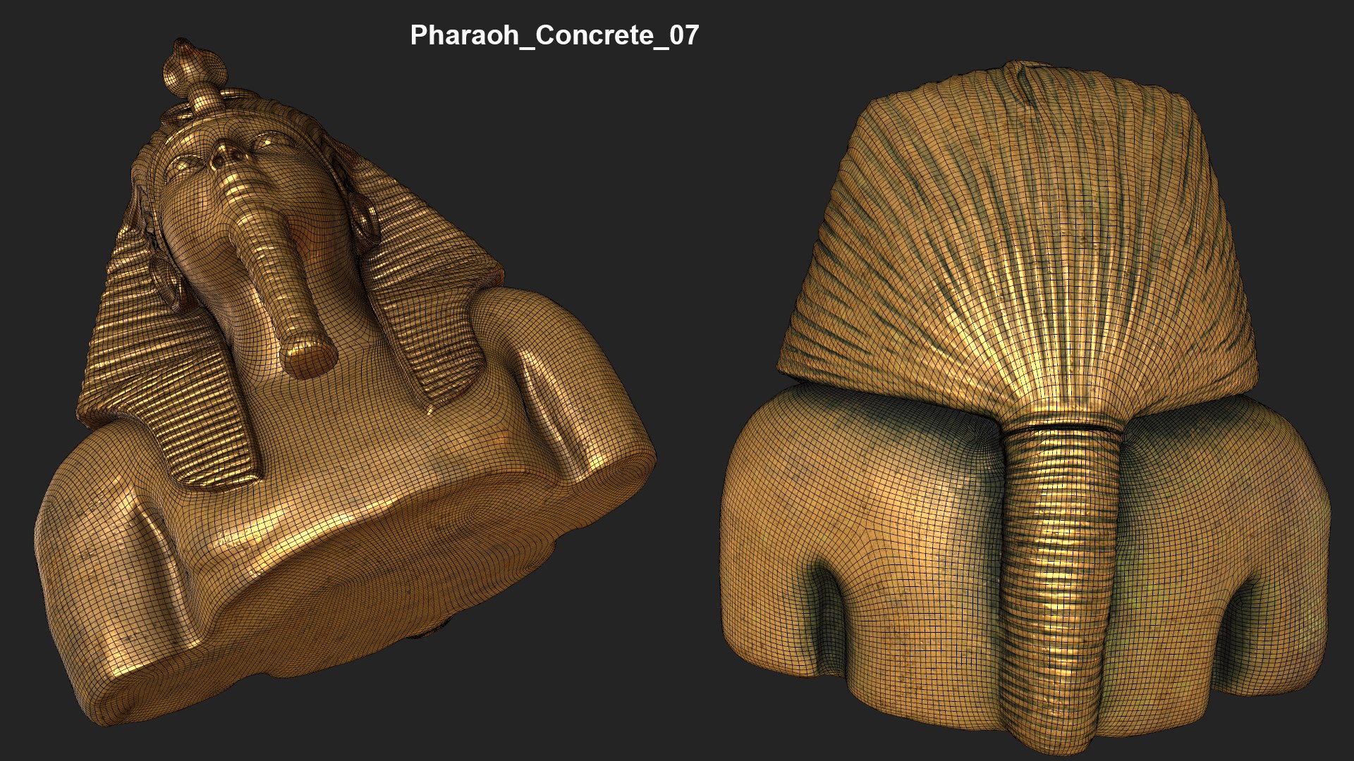 3D Pharaoh 06 - TurboSquid 2013995