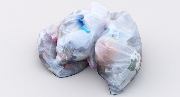 3D garbage bag model - TurboSquid 1483546