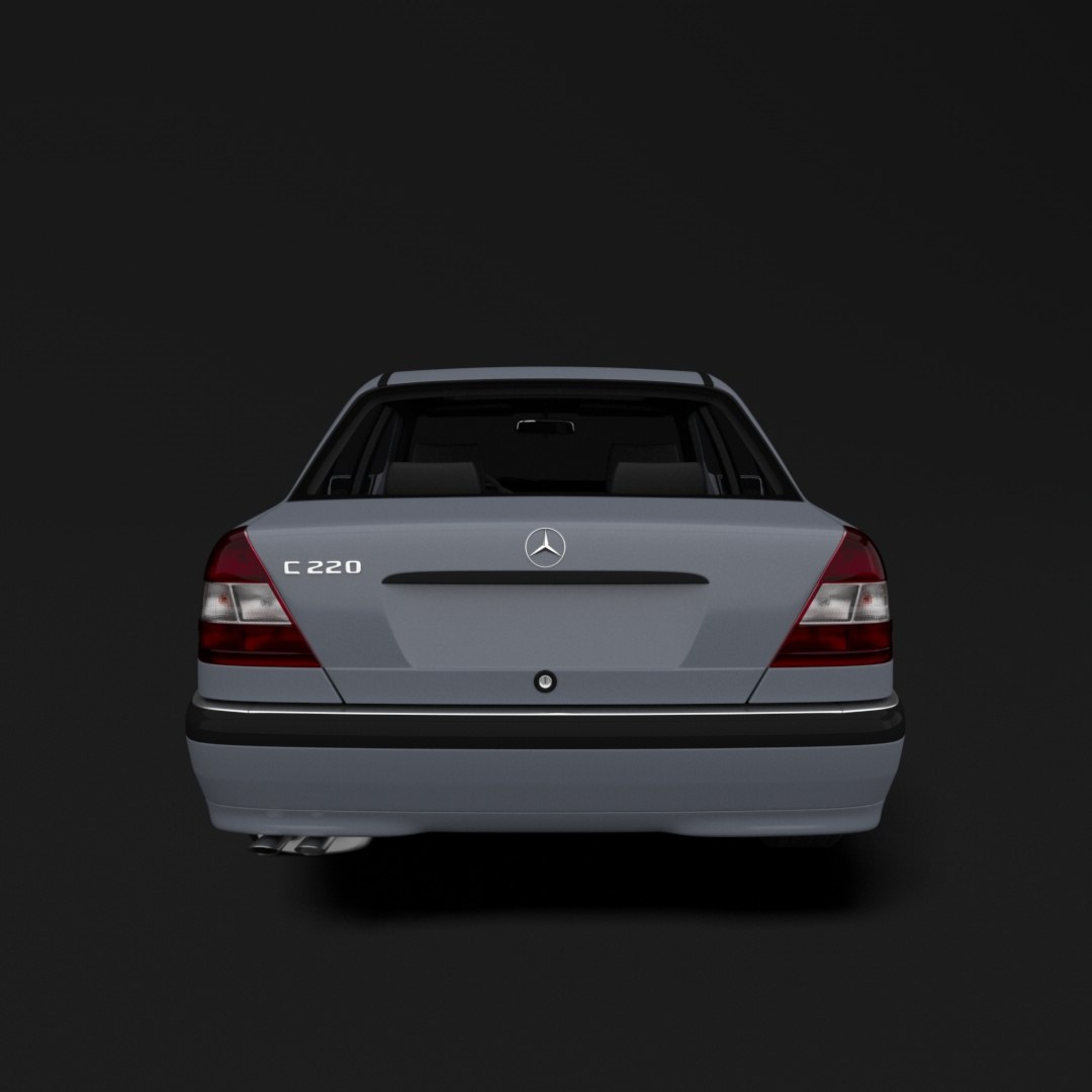 3D Mercedes-Benz C-Class W202 Model - TurboSquid 2353102