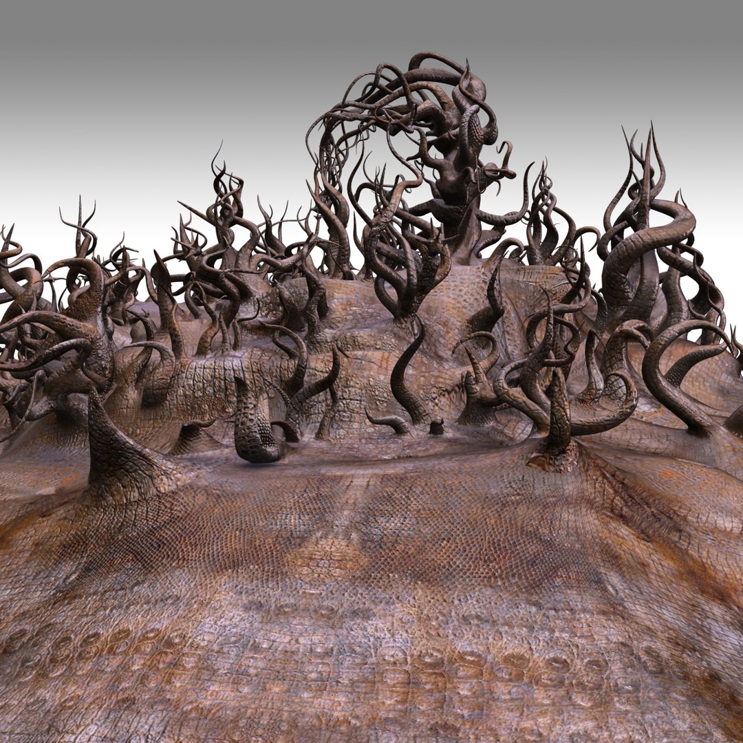 Fantasy Landscape 3d Model