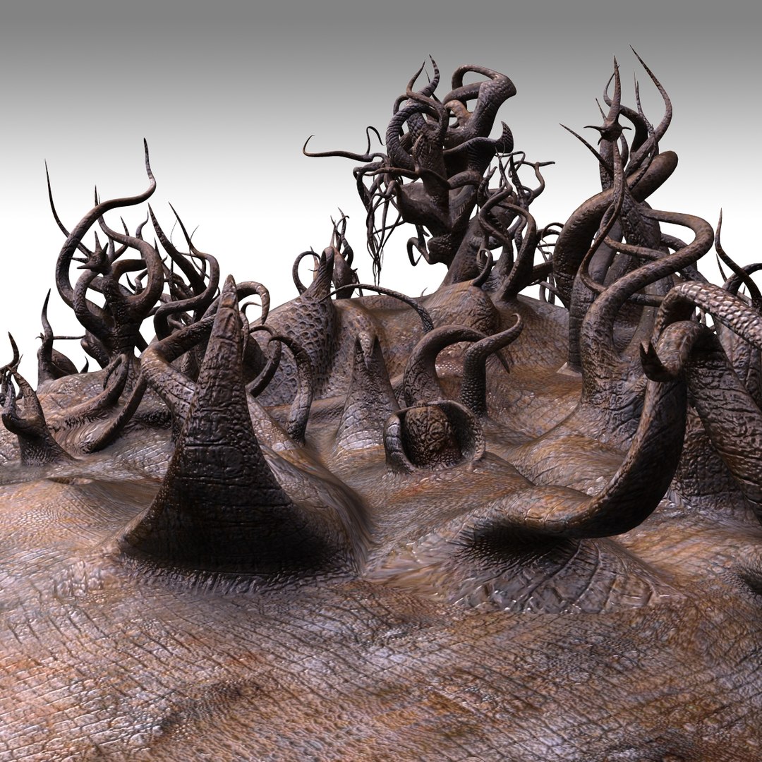 Fantasy Landscape 3d Model