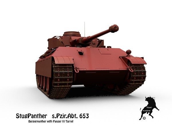 german panther 3d model