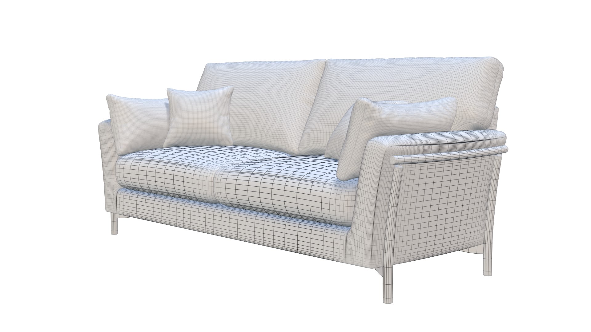 3D Low Poly Sofa 3D Model Model - TurboSquid 2298094