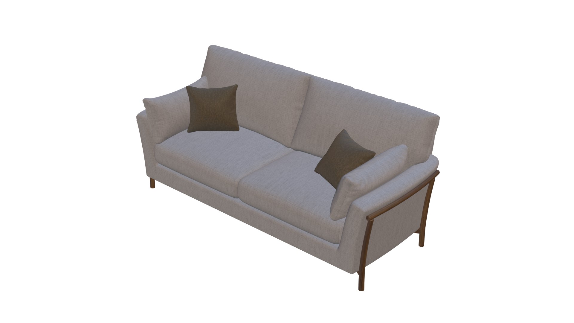 3D Low Poly Sofa 3D Model Model - TurboSquid 2298094
