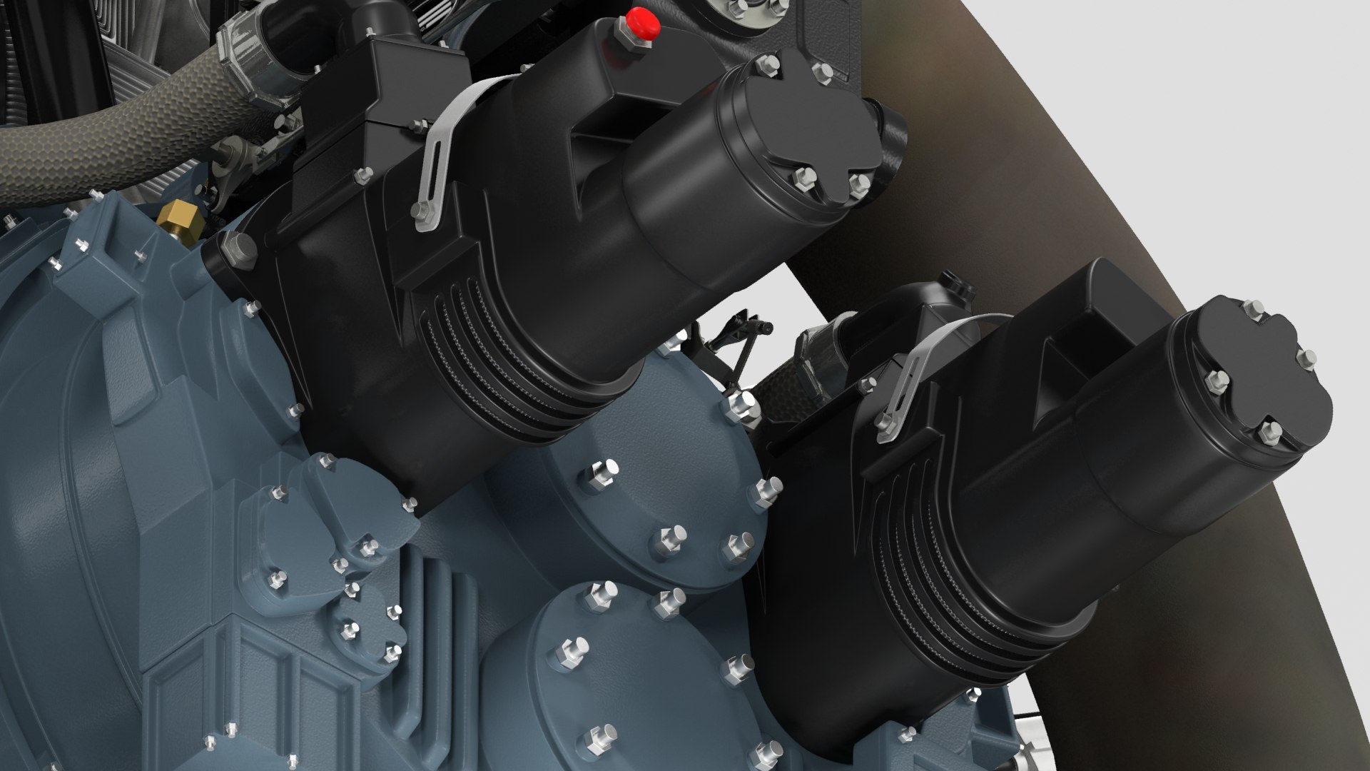 3D Radial Aircraft Engine - TurboSquid 2038055