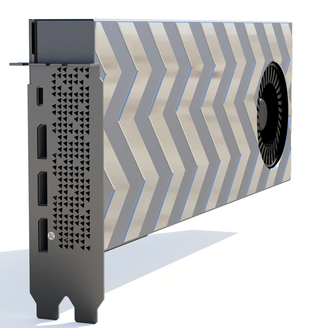 Graphic Card PCI Express 3D - TurboSquid 1721429