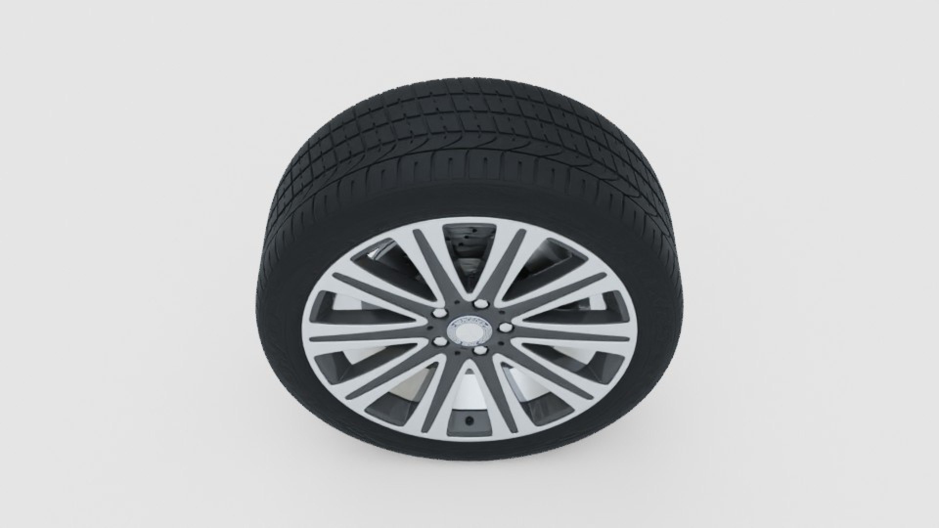 Mercedes Taxi Wheel With Rim 3D - TurboSquid 2157687