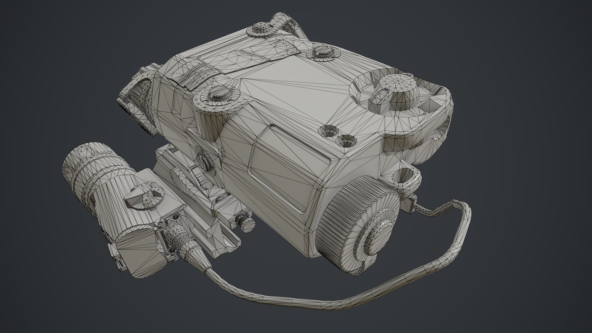 3D PEQ-15 Laser Aiming Device With Flashlight - TurboSquid 2214403
