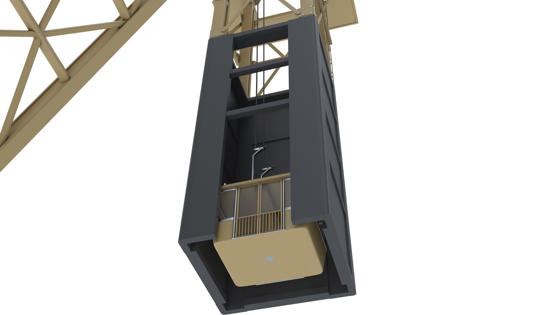 Mining Headframe 3D Model - TurboSquid 2210708