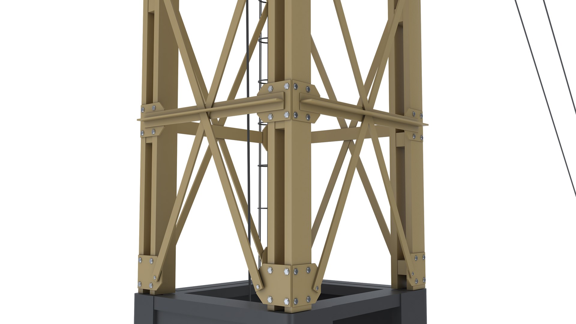 Mining Headframe 3D Model - TurboSquid 2210708