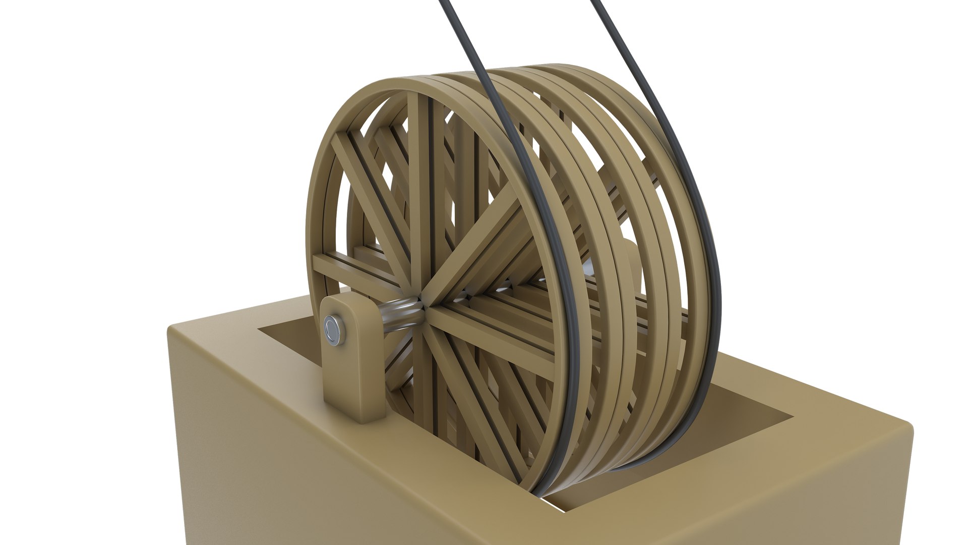 Mining Headframe 3D Model - TurboSquid 2210708