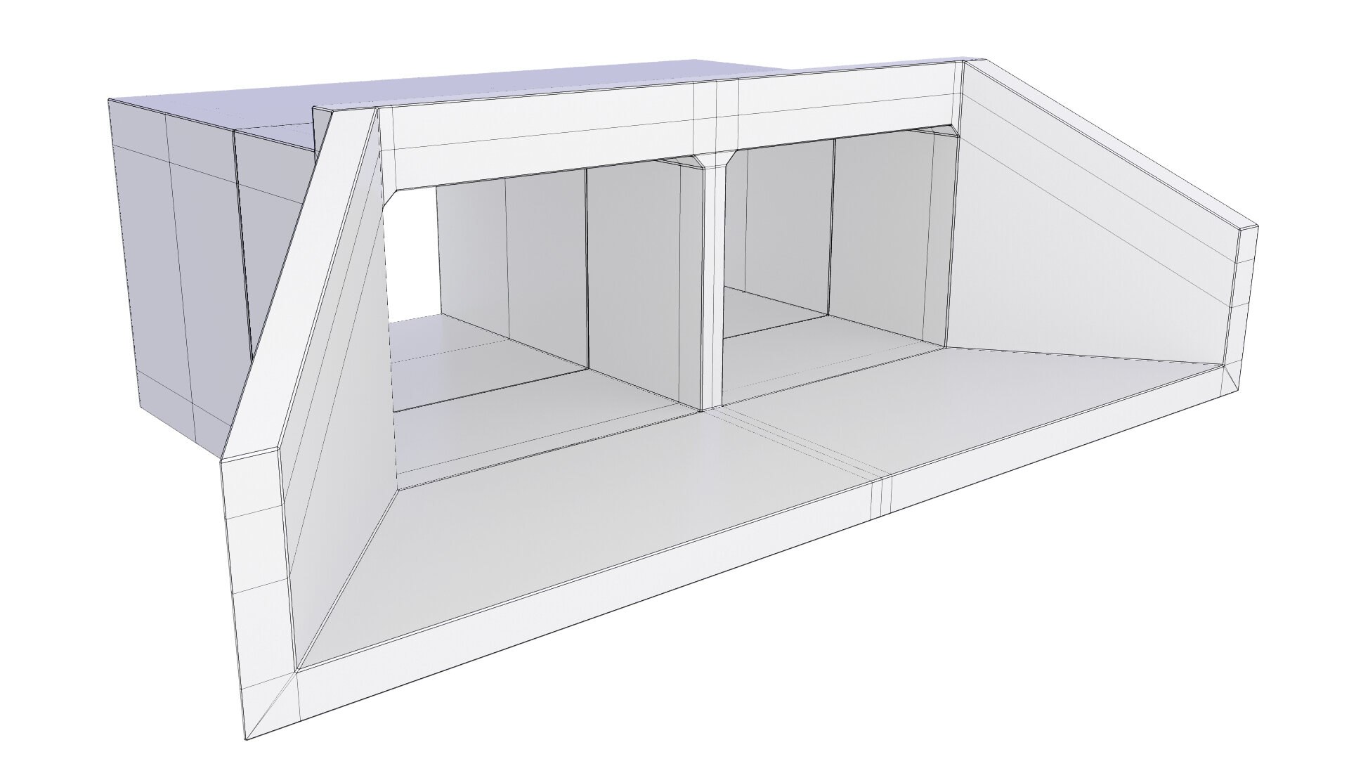 StormWater Concrete Box Culvert 50 3D Model - TurboSquid 1980006