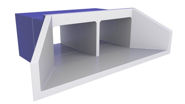 modelo 3d StormWater Concrete Box Culvert 50 - TurboSquid 1980006