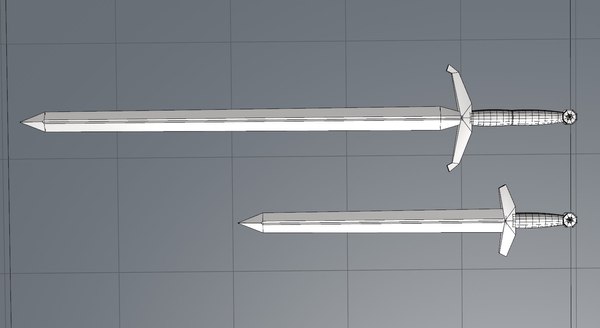 3D Low Poly Swords Small Set - TurboSquid 1837977