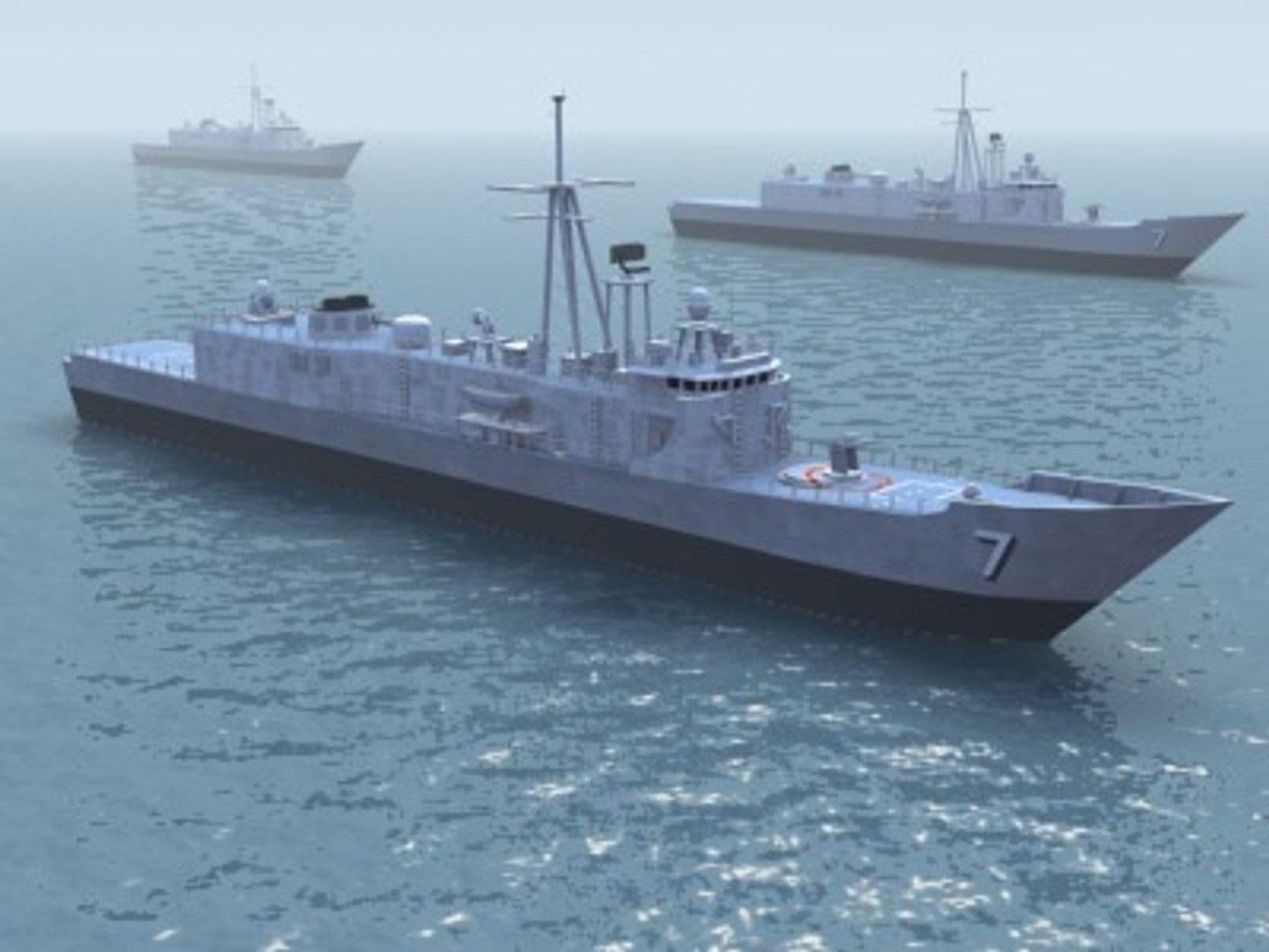 3d Oliver Hazard Perry Class