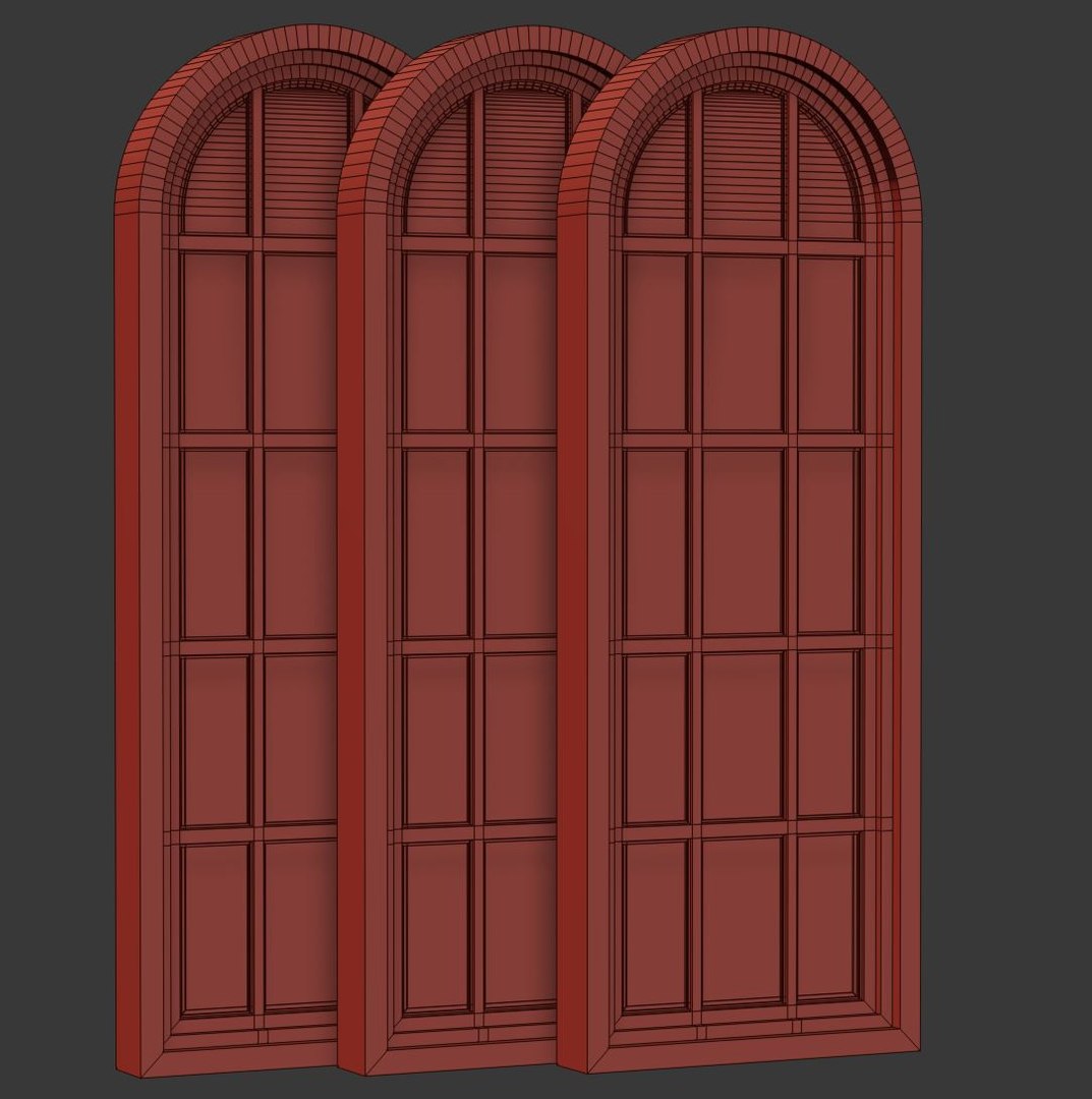 Arch Windows V1 3D Model - TurboSquid 1819683