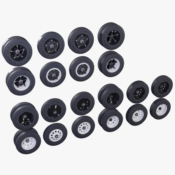 Semi wheels old style open 3D model - TurboSquid 1793206