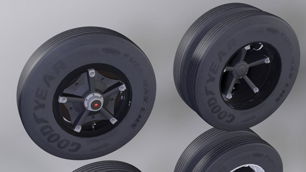 Semi wheels package 3D - TurboSquid 1793207