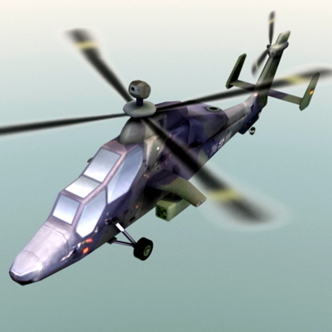 3d Pah-2 Eurocopter Tiger Attack Helicopter
