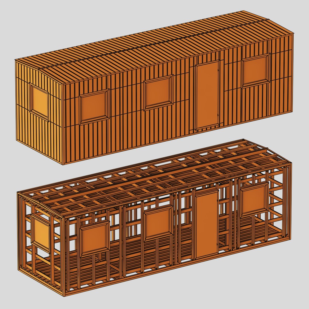 3D Change House N2 Model - TurboSquid 2124688