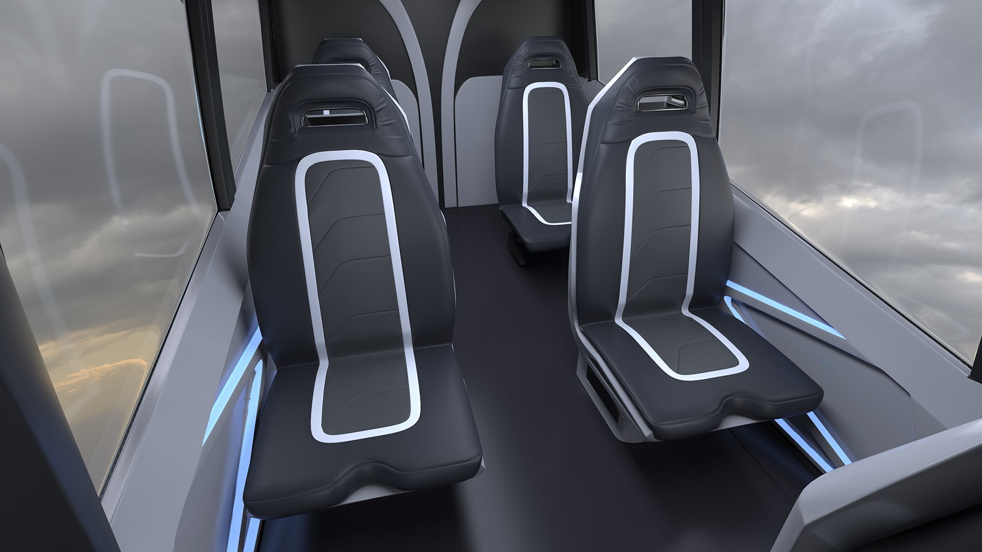 Aircraft Taxi Bell Nexus Lights On Simple Interior model - TurboSquid ...