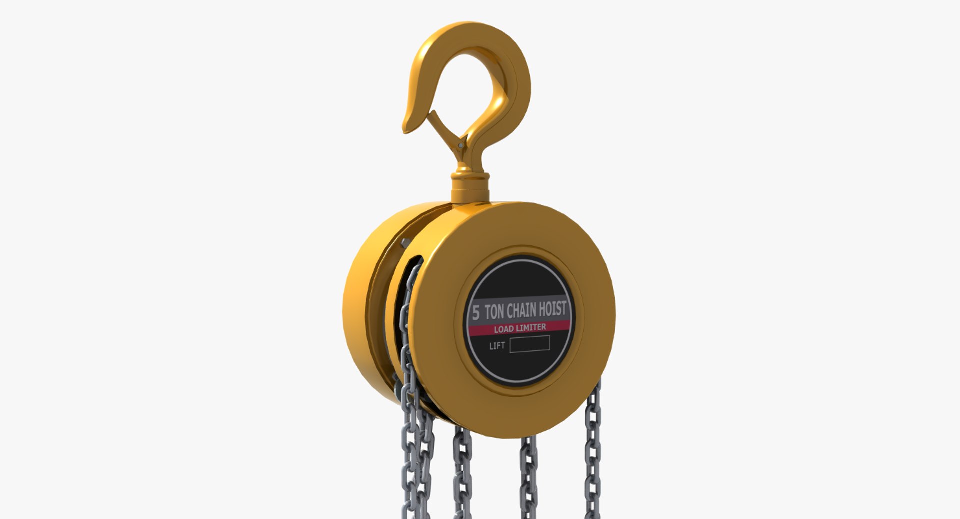 Hand Chain Hoist 3D Model | 1146976 | TurboSquid