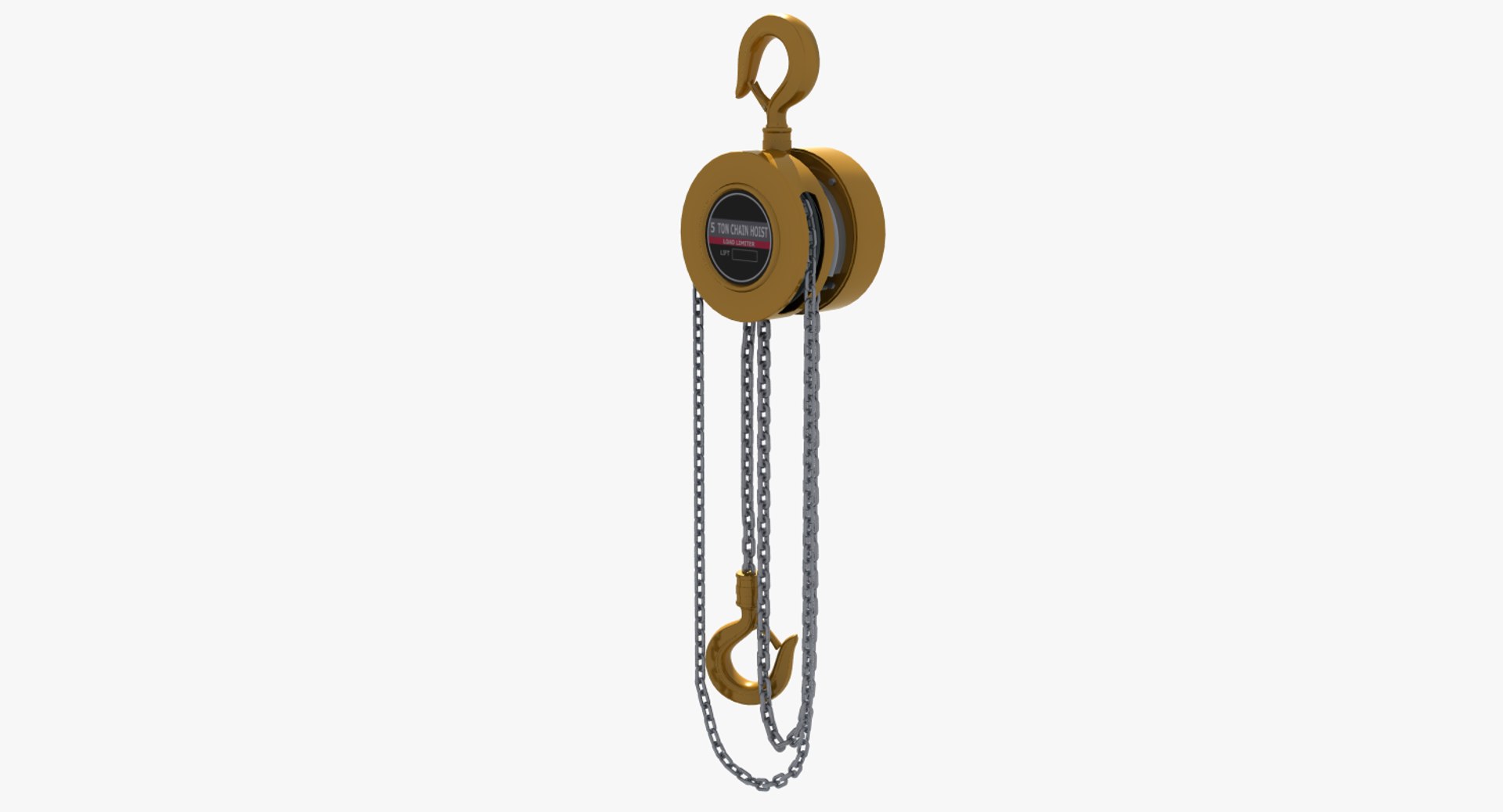 Hand Chain Hoist 3D Model | 1146976 | TurboSquid