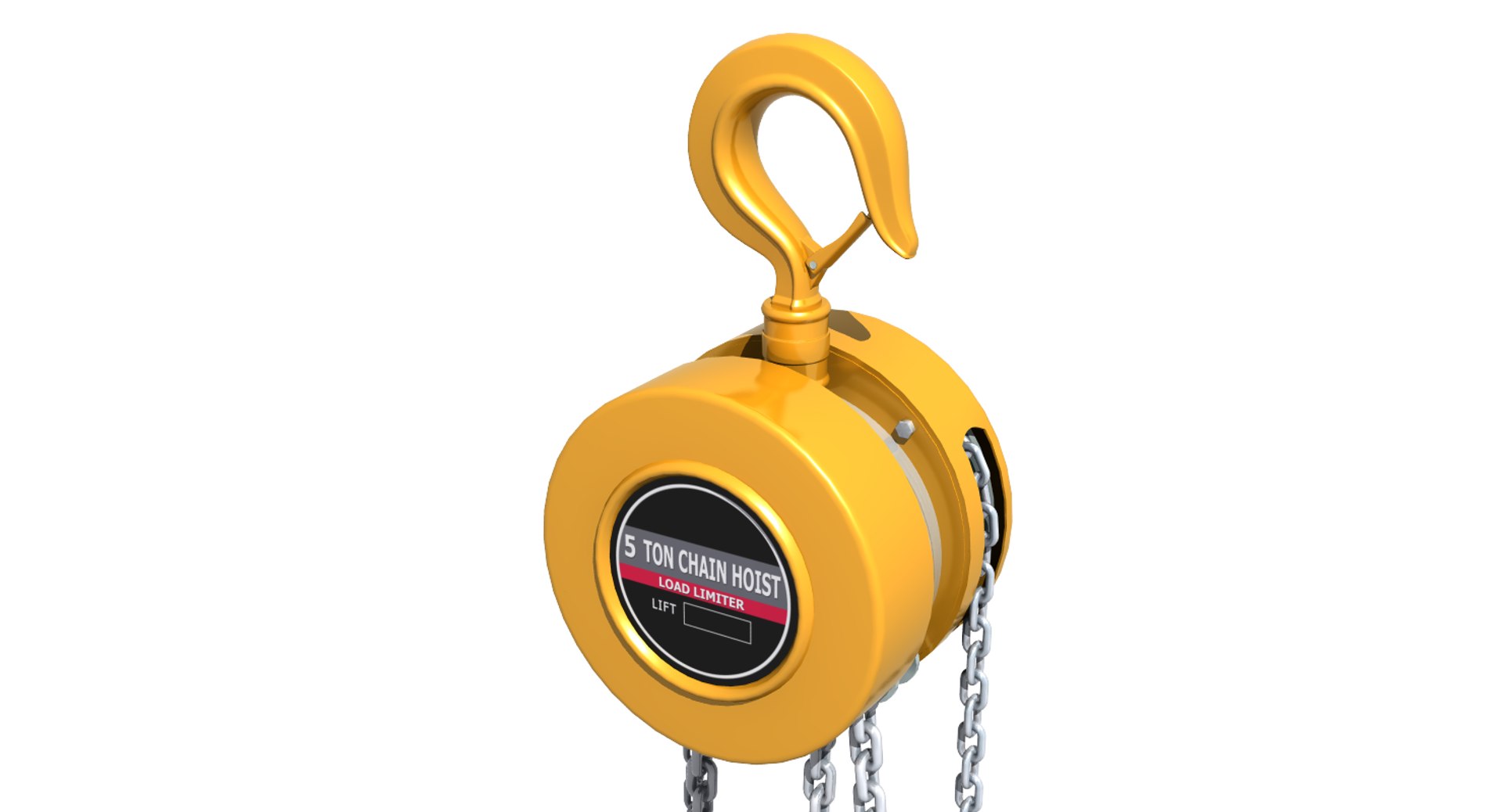 Hand Chain Hoist 3D Model | 1146976 | TurboSquid