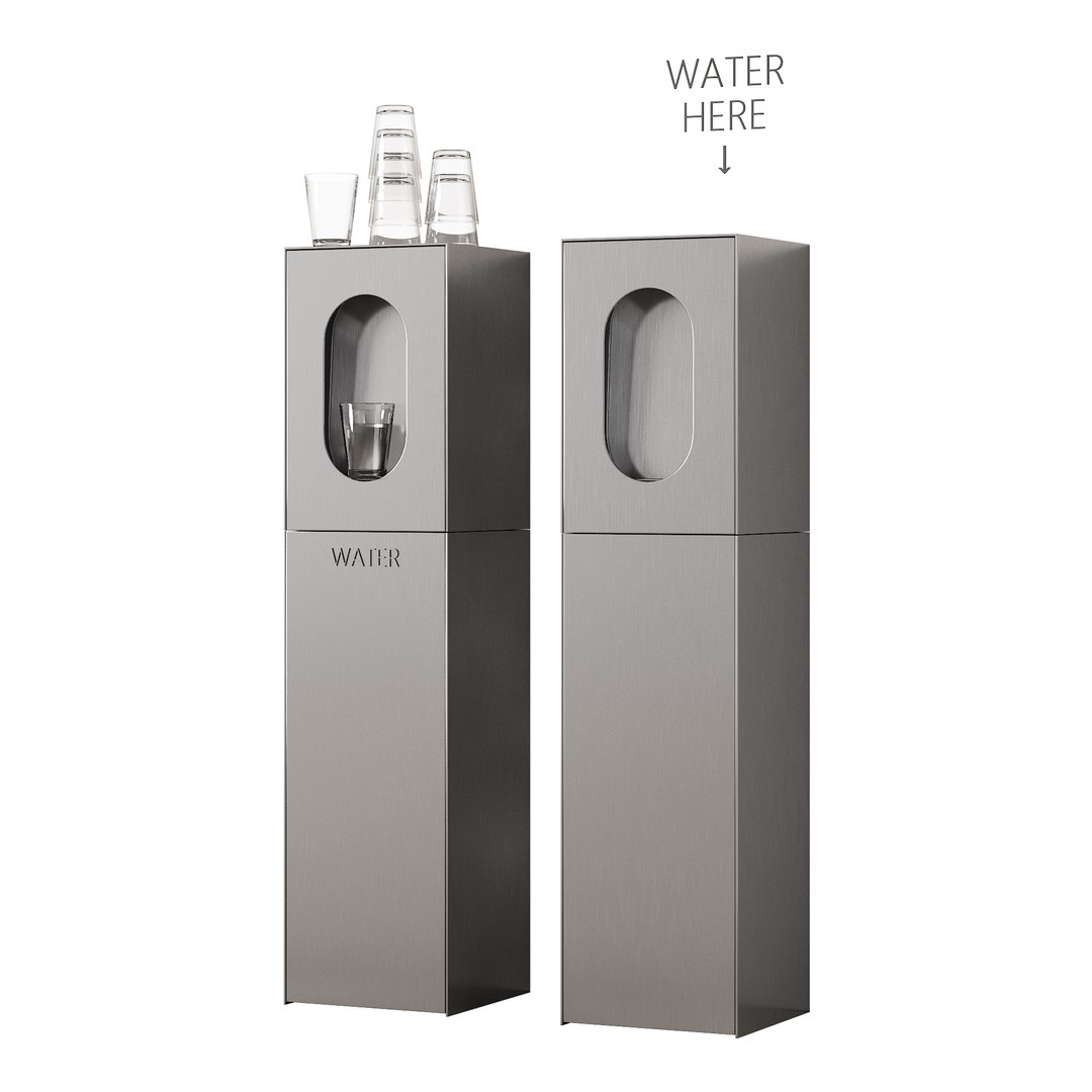 438 Purifier The Apas Monolith Water Cooler 3D - TurboSquid 2150937