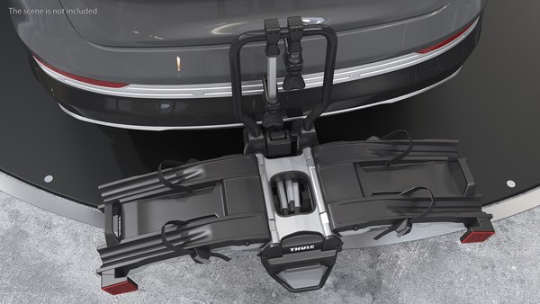 3D model Thule EasyFold XT2 with Mountain Bike - TurboSquid 1742064