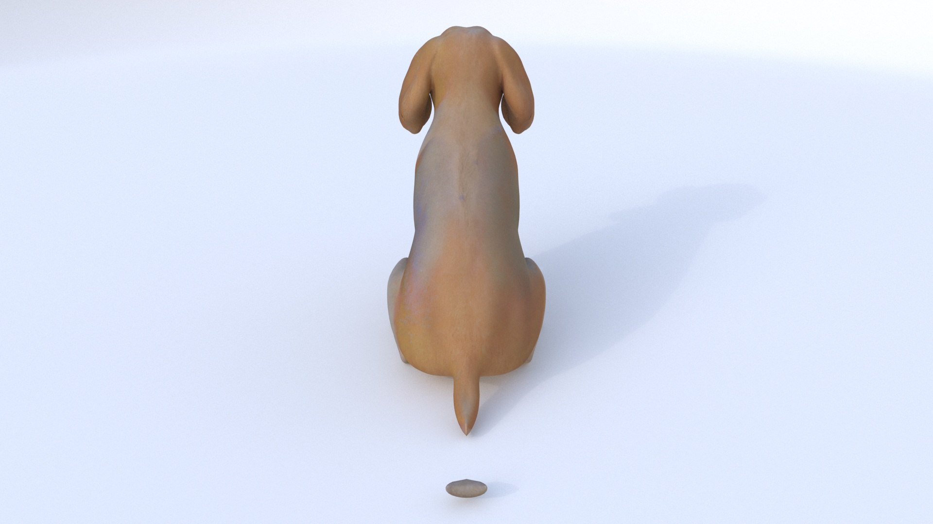 Beagle Seated 3D Model - TurboSquid 2333732