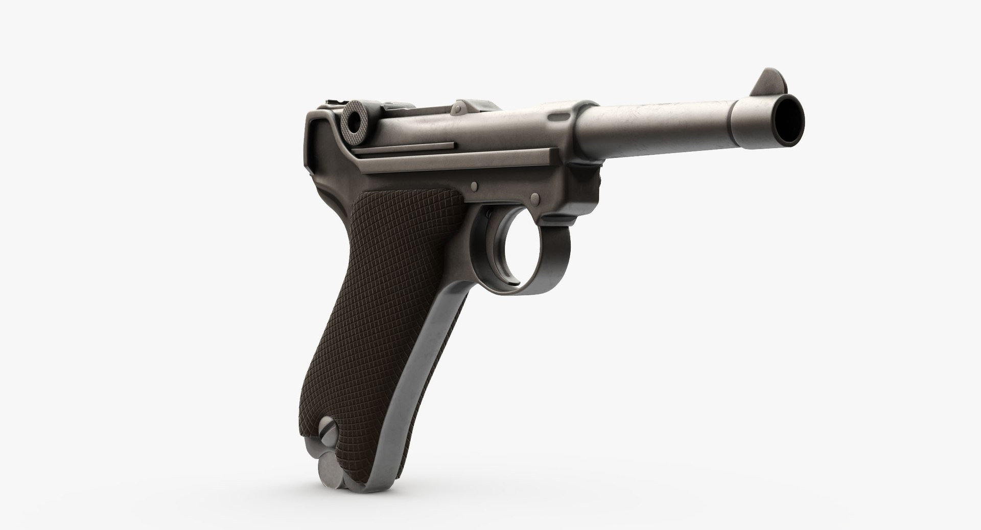 Pistol Luger P08 3D Model - TurboSquid 1545220