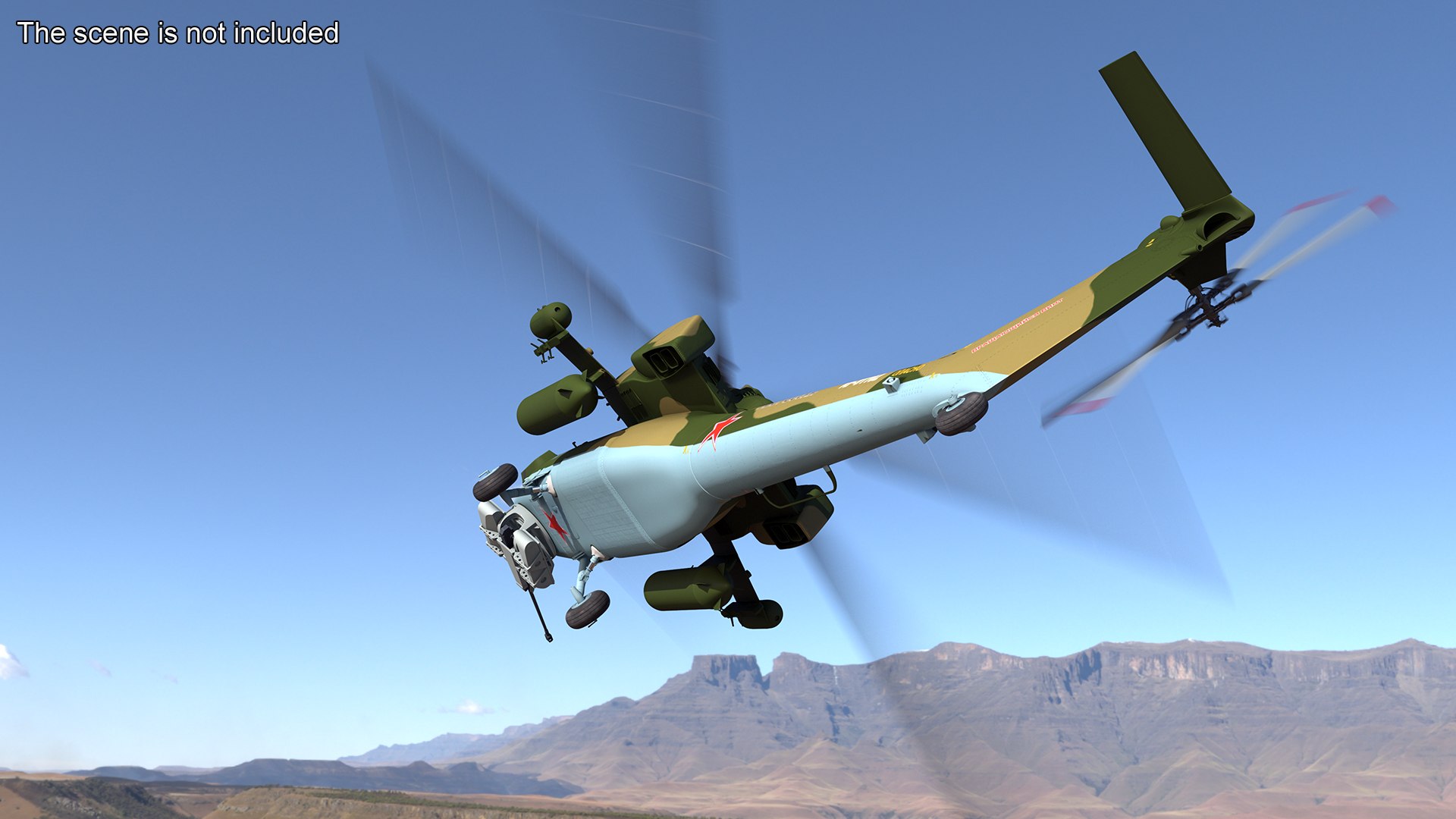 3D Model Combat Helicopter Mi-28 - TurboSquid 2292966