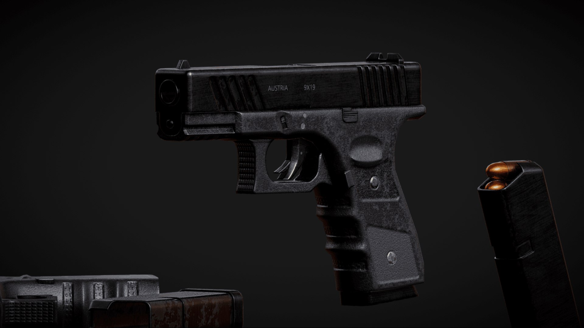 G19 Pistol - Compact And Versatile 9mm Handgun 3D Model - TurboSquid ...