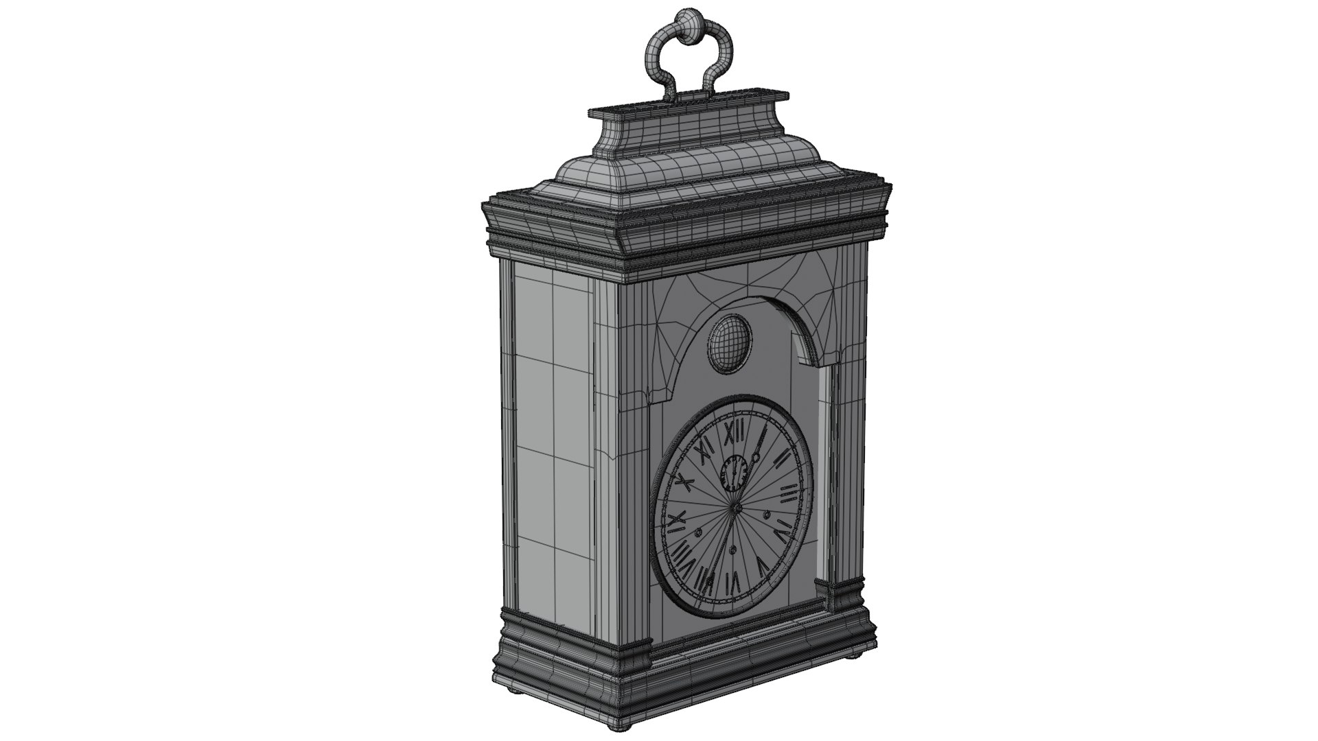 3D GrandfatherClock 02 I Model - TurboSquid 2292387